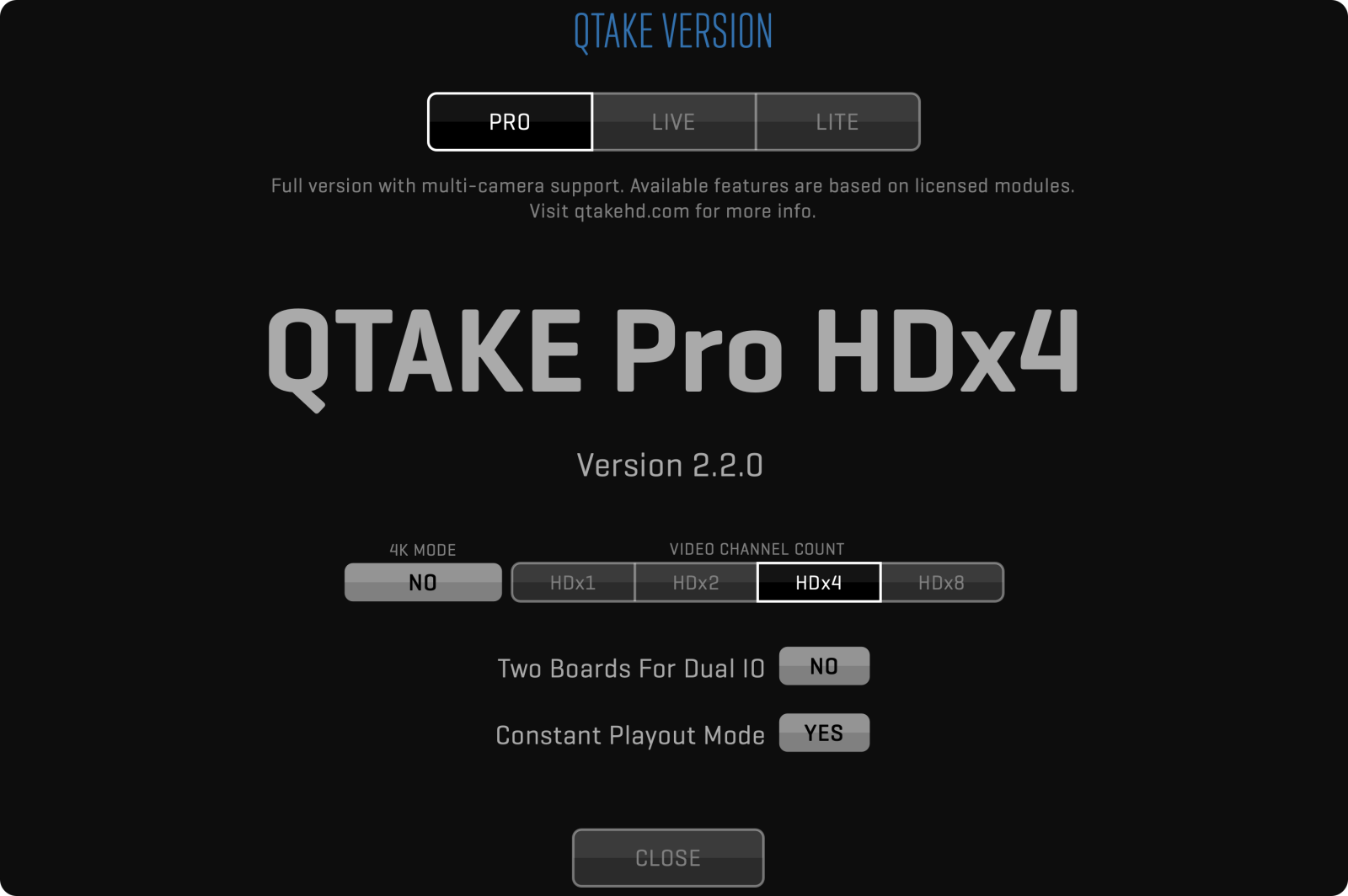 QTAKE Manual | QTAKE Pro User Guide