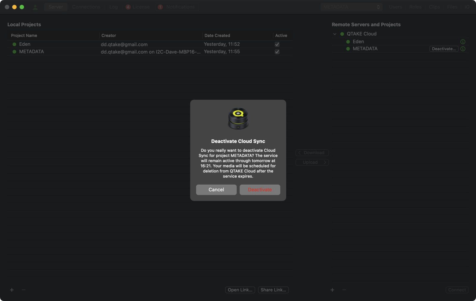 QTAKE Server Manual | QTAKE Server User Guide